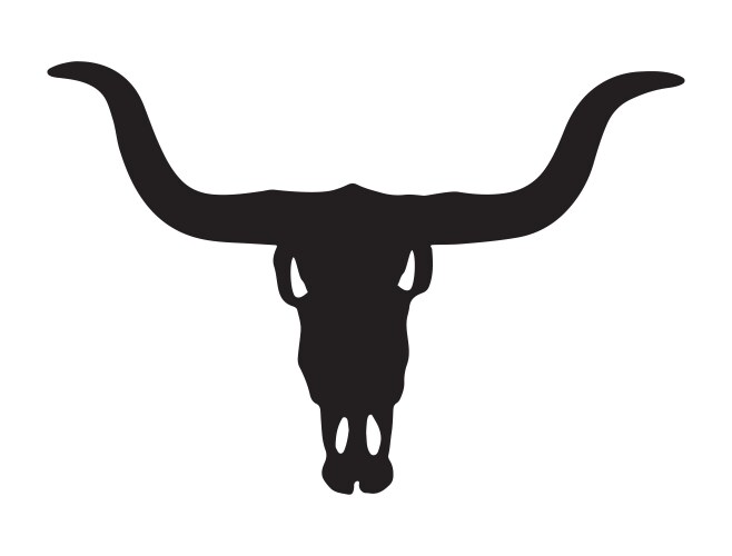 Ankh symbol silhouette art Royalty Free Vector Image