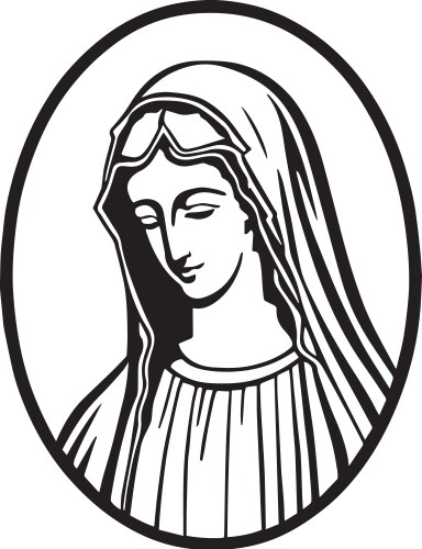 Virgen Mary Vector Images (68)