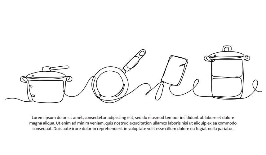 Cooking Line Drawing Vector Images (over 37,000)