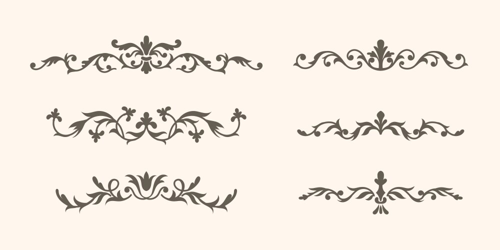 Paragraph Divider Vector Images (over 300)