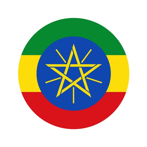 Circular world flag Royalty Free Vector Image - VectorStock