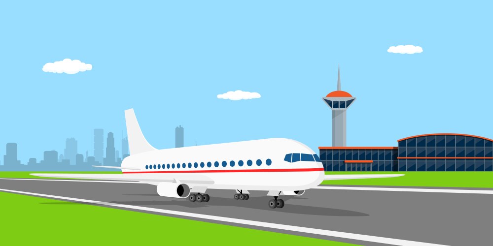 Plane Landing Vector Images (over 18,000)