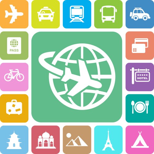 Education icons set Royalty Free Vector Image - VectorStock