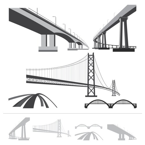 Bridge Outline Vector Images (over 11,000)