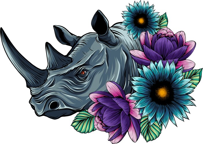 Rhino Vector Images (over 12,000)