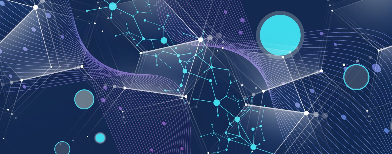 Abstract futuristic fade computer technology Vector Image