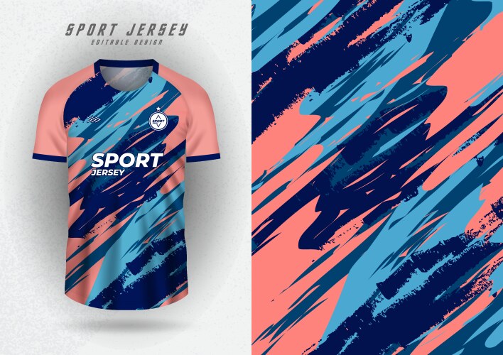 Sports pattern sublimation jersey design Vector Image