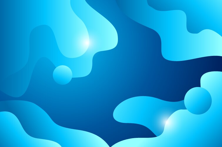 Liquid background design collection Royalty Free Vector