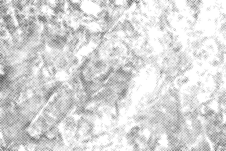 Grunge halftone texture effect background Vector Image