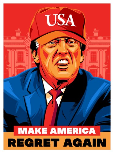 Trump Make America Great Again Vector Images (32)