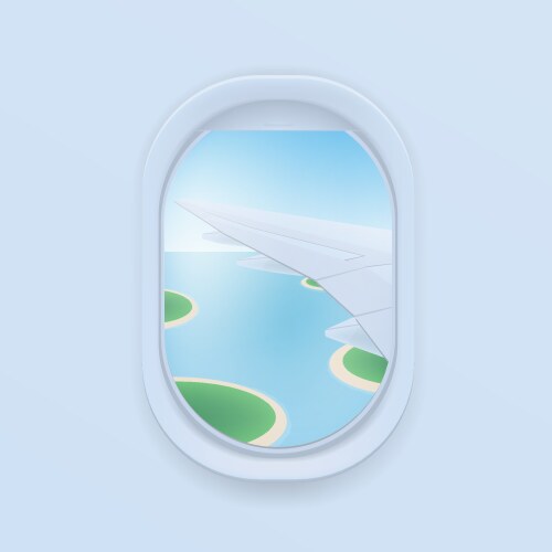 Airplane Window Vector Images (over 6,900)