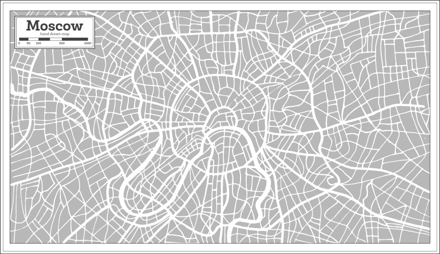 Moscow Map Vector Images (over 2,400)