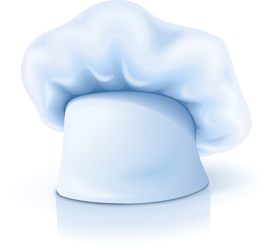 Chef hat realistic Royalty Free Vector Image - VectorStock