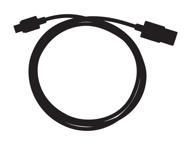 Patch cable path cord ethernet technology rj45 Vector Image