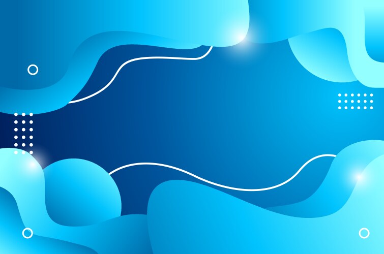 Liquid background design collection Royalty Free Vector