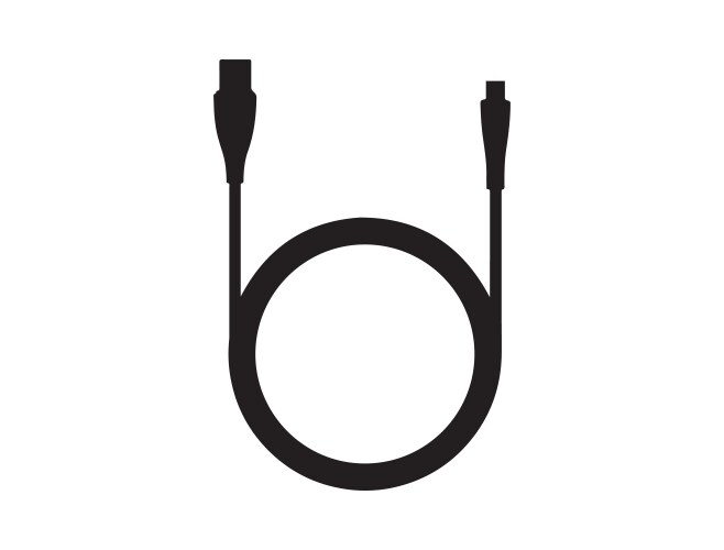 Patch cable path cord ethernet technology rj45 Vector Image