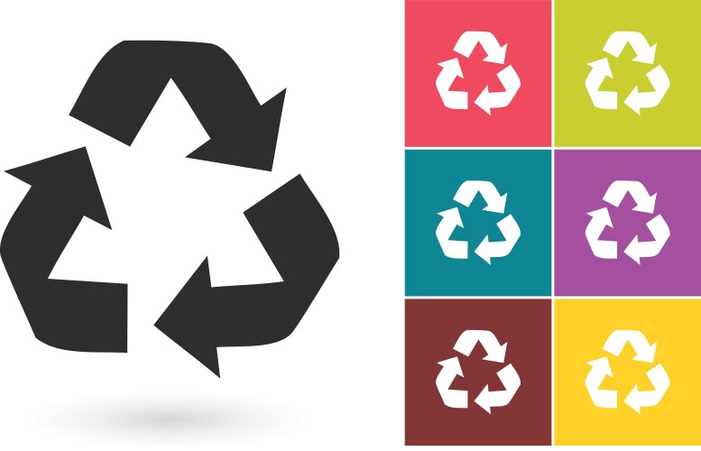 Recycle Black and White Vector Images (over 110,000)