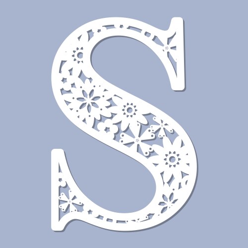 Modern futured alphabet cutting-edge sci-fi Vector Image