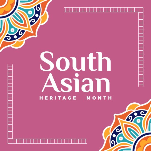 South asian heritage design Royalty Free Vector Image