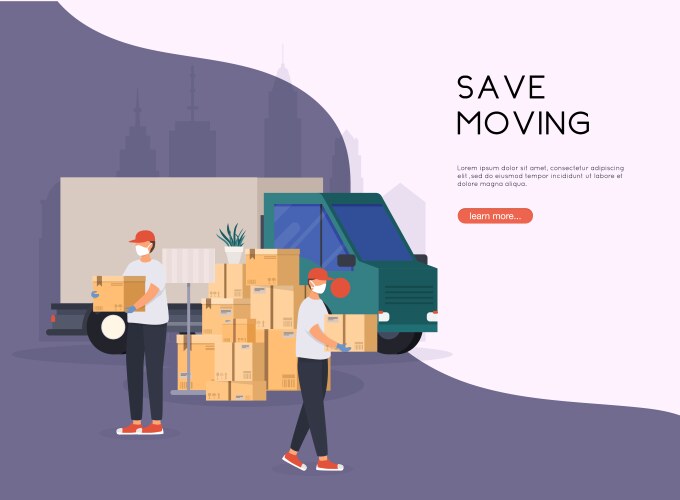 Moving Royalty Free Vector Image - VectorStock