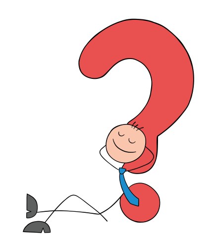 Stickman Question Vector Images (over 720)