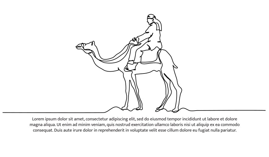 Camel Outline Vector Images (over 3,900)