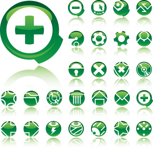 5 audience icons Royalty Free Vector Image - VectorStock