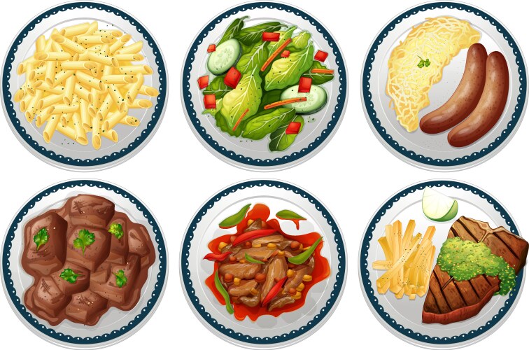 Cartoon Food Plate Vector Images (over 38,000)