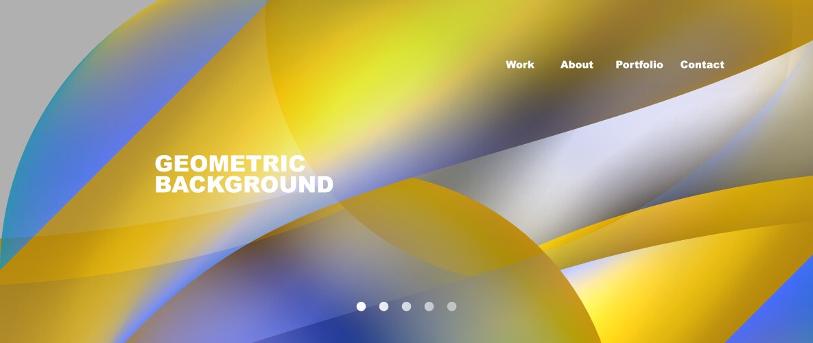 Gradient background in yellow blue and white – Royalty-Free Vector ...