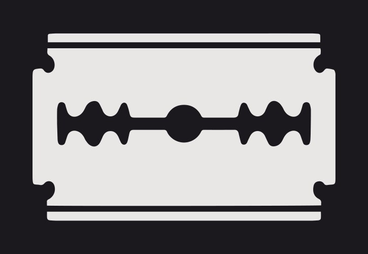 Sharp ax monochrome vintage emblem Royalty Free Vector Image