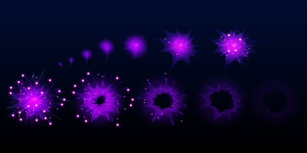 Firework Sprite Vector Images (68)