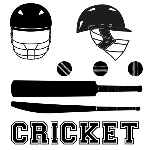 Cricket Royalty Free Vector Image - VectorStock