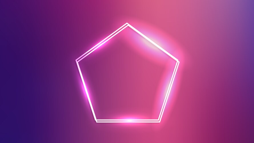 Neon Pentagon Vector Images (over 660)