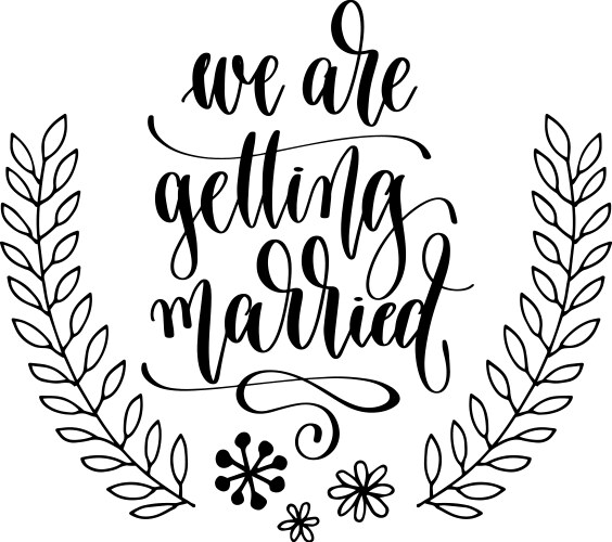 Perfect couple - hand lettering inscription text Vector Image