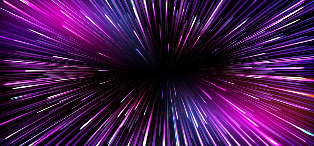 High speed radial motion blur background Vector Image