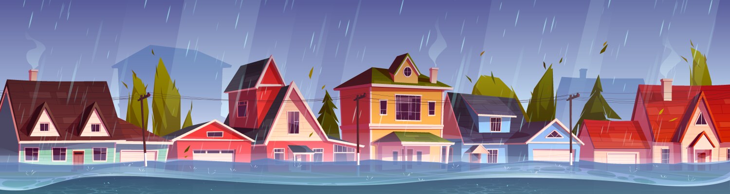 Flood Cartoon Vector Images (over 2,400)