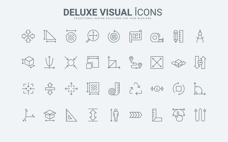 100 line icon set - arrows Royalty Free Vector Image