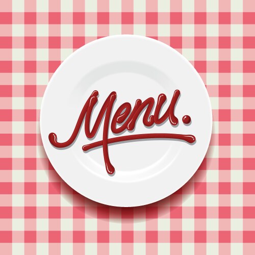 Menu Plate Vector Images (over 76,000)