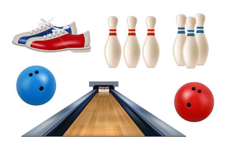 Bowling Royalty Free Vector Image - VectorStock