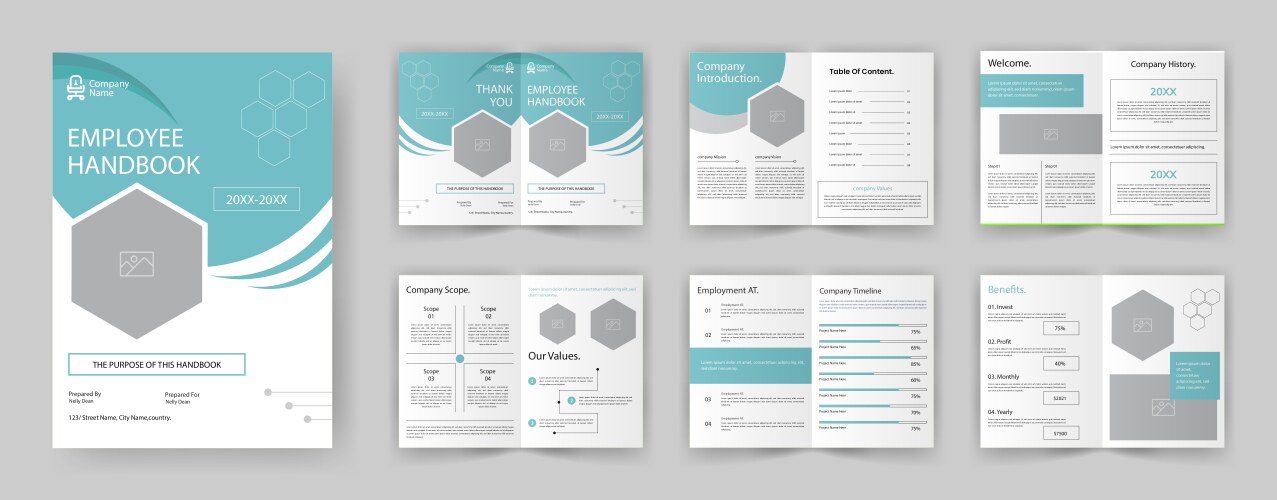 Employee Handbook Vector Images (over 370)