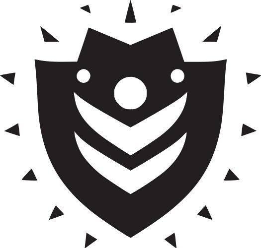 Heraldry shield banner Royalty Free Vector Image