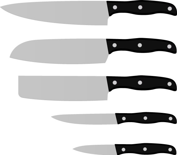 Kitchen Knives Vector Images (over 2,300)