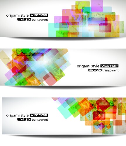 Geometric Header and Footer Vector Images (over 7,000)