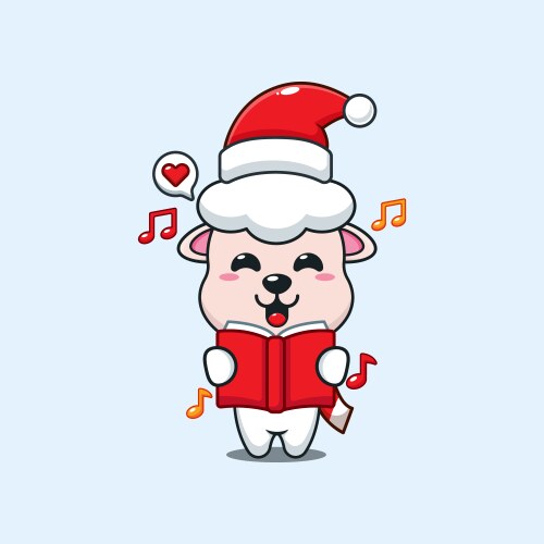 Sheep Singing Vector Images (57)