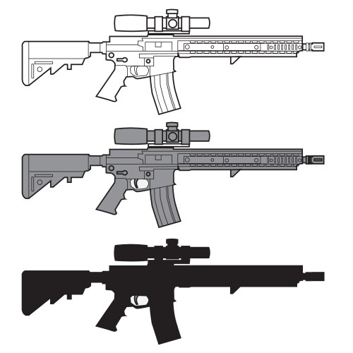 Parts Ar15 Ar Diagrams Diagram Rifle Exploded A2 Bolt Lower Upper ...