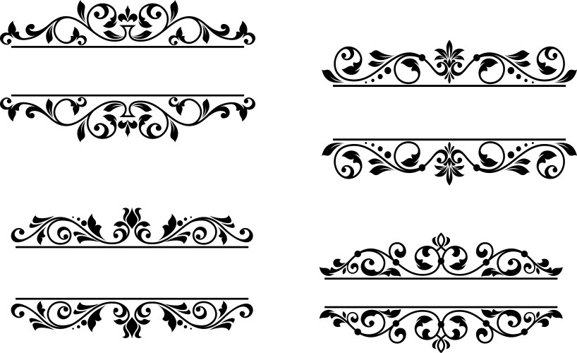 Floral Header Vector Images (over 11,000)