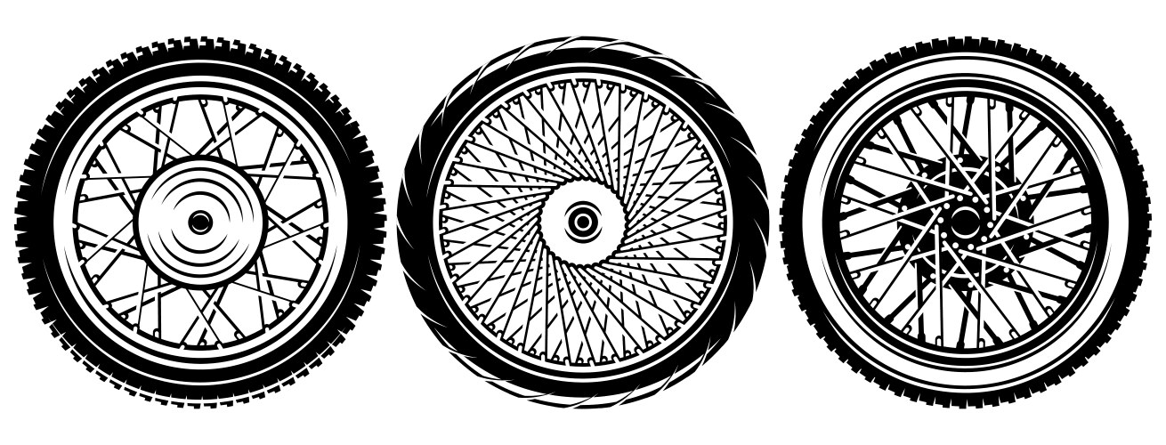 Motorcycle Rims Vector Images (over 420)