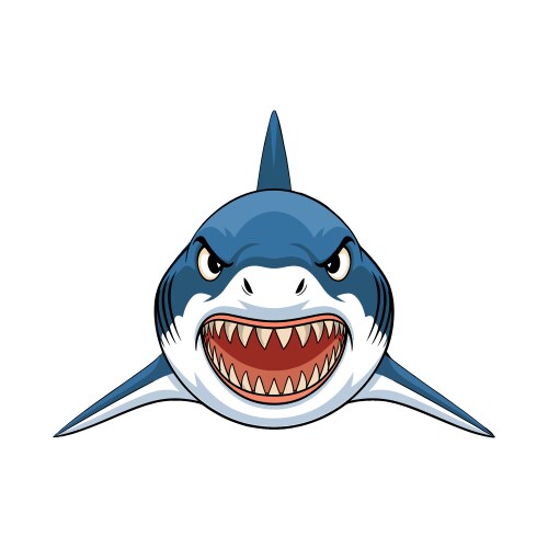 Angry Shark Vector Images (over 4,200)