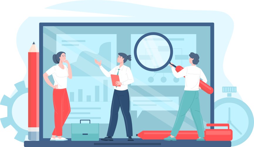 People Process Technology Icons Vector Images (over 14,000)