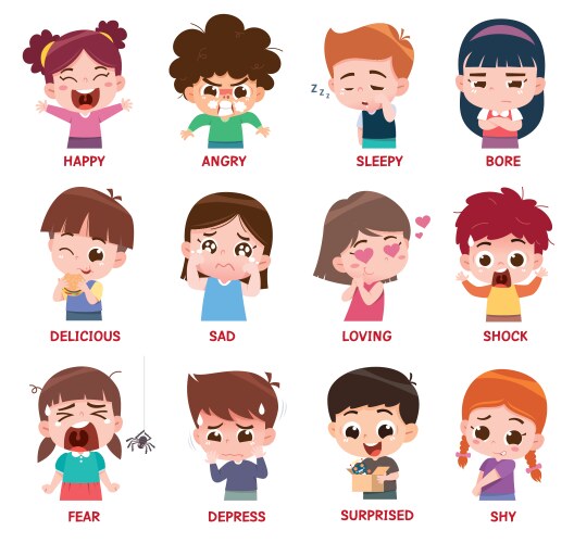 Emotions Cartoon Vector Images (over 630,000)